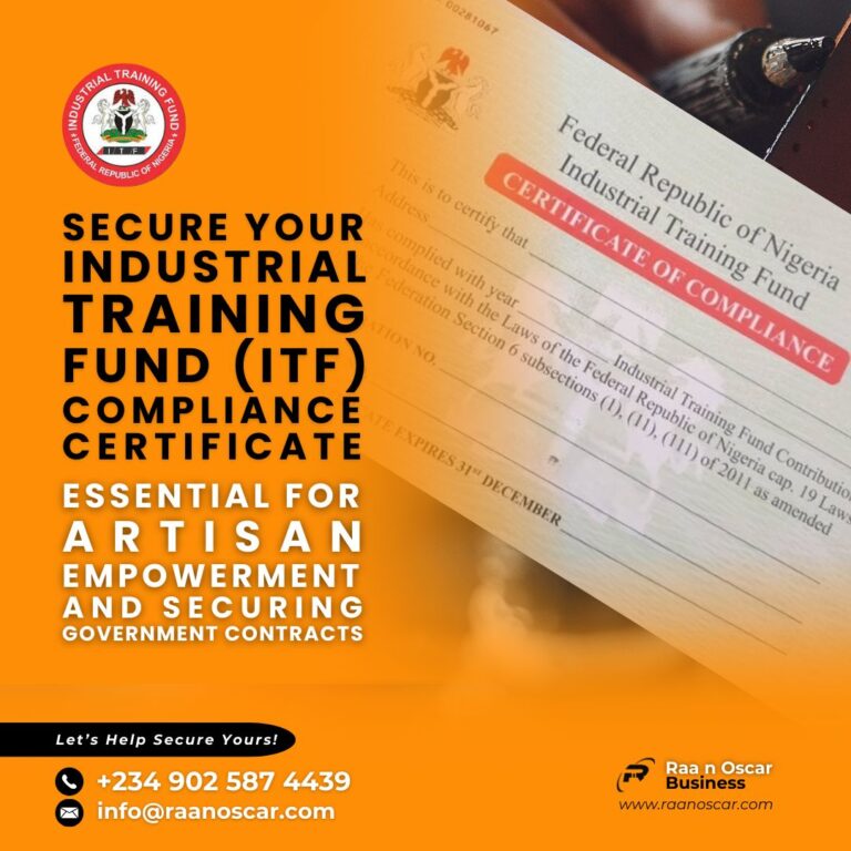 ITF COMPLIANCE CERTIFICATE – Raa n Oscar